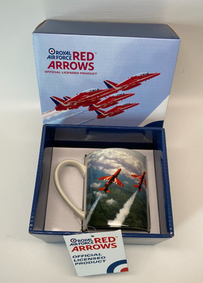 Red Arrows Display Team Royal Air Force Mug - Presentation Boxed New ...