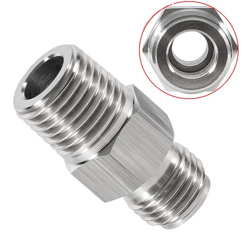 1/4-inch NPT Fitting Adapter Fits for M12 x 1.25 Male Metric Coupling ...