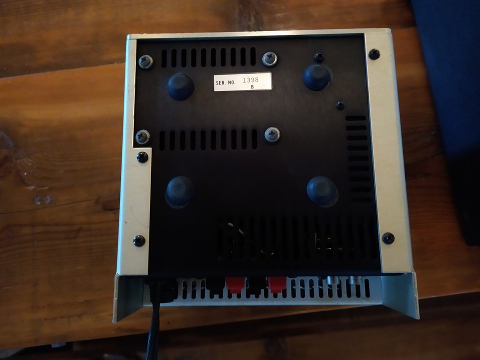 Carver M-400 Amp Cube Magnetic Field Power Amplifier Rare Champagne ...