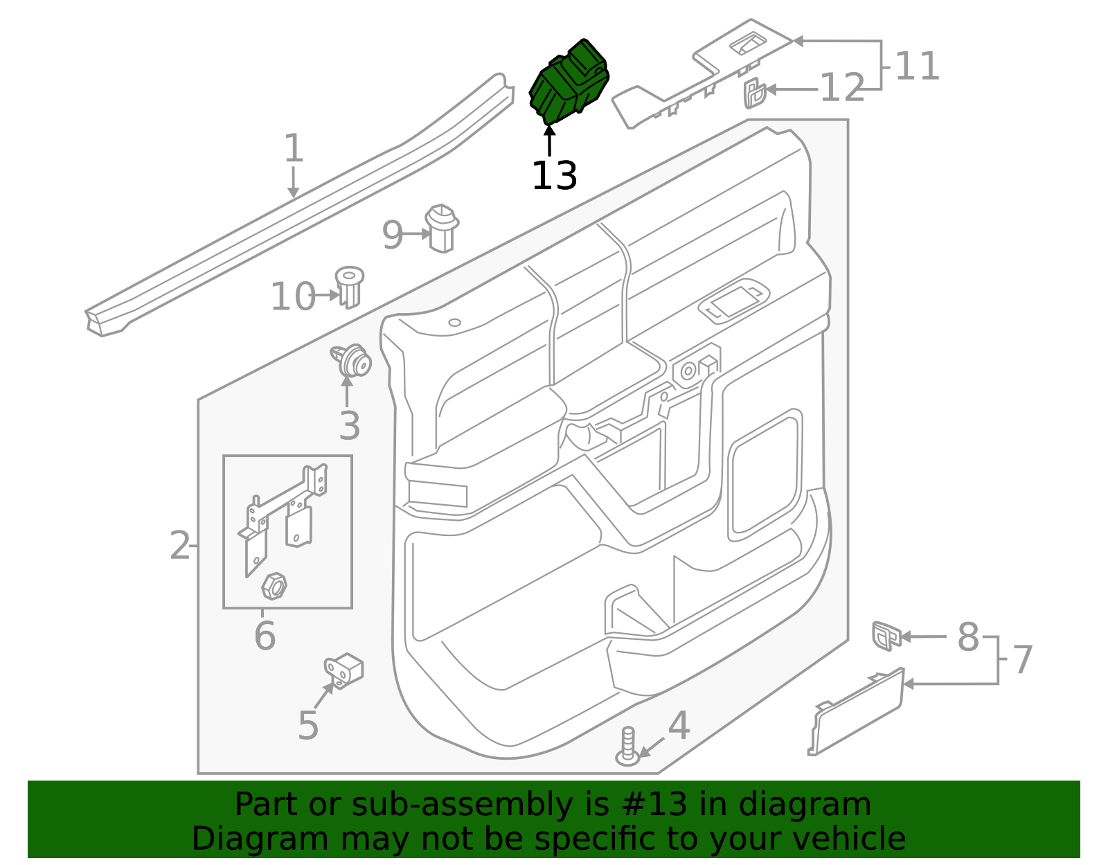 Genuine Ford Window Switch ML3Z-14529-BC for sale online | eBay