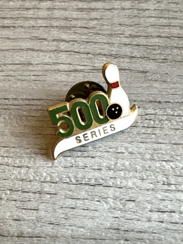 Vintage Hat Lapel Brooch Pin Bowling 500 Series Cue & Ball | eBay