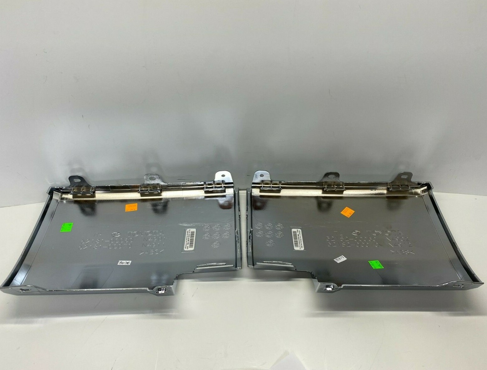 2022 Toyota Tundra Chrome Left & Right Rear Bumper Arm Caps ...