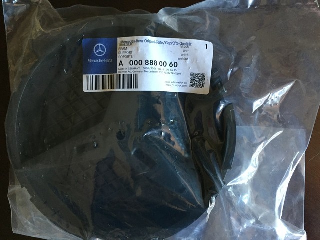 Genuine Mercedes-Benz Front Grille Emblem Support Base OEM 0008880060 ...