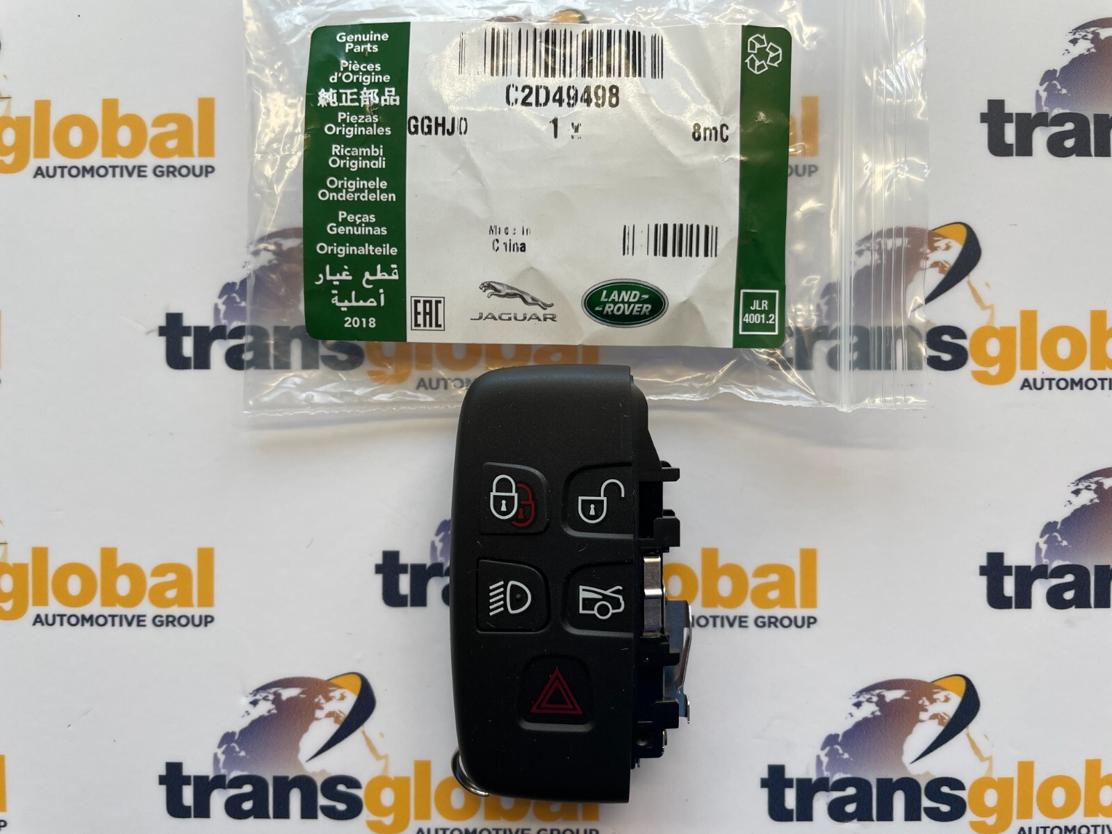 Jaguar XF XJ XE Key Fob Case Repair Kit GENUINE Jaguar C2D49498 | eBay