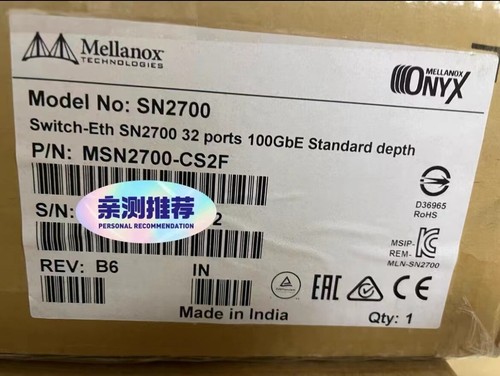 SN2700 Mellanox New original MSN2700-CS2F sn2700 MSN2700 CS2F Switch | eBay