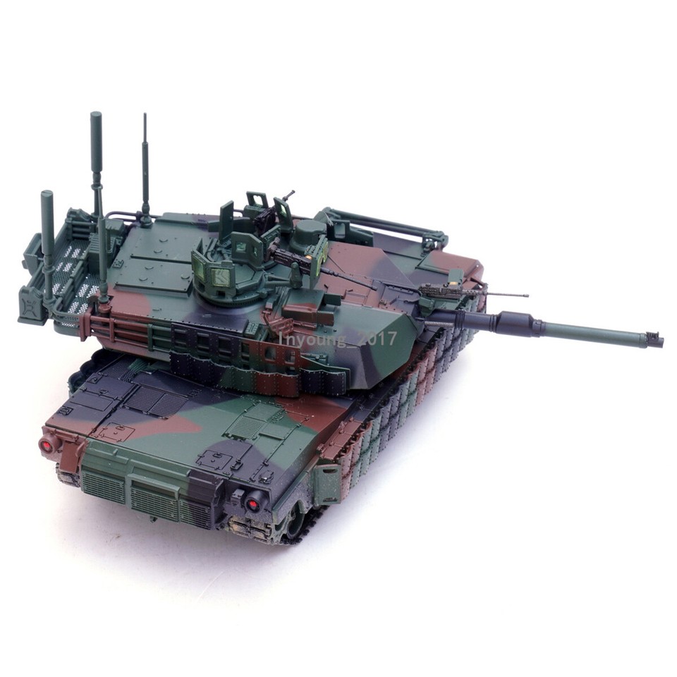 1/72 Scale M1A2 Tusk II Tank Model Diecast Military US Army Tank ...
