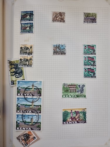 Very Large Stamp Album With Mainly Colonial Stamps. Some Mint. | eBay