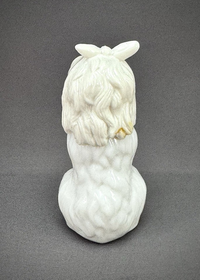Vintage 1960s Avon Sweet Tooth Terrier Cotillion - Milk Glass Dog ...