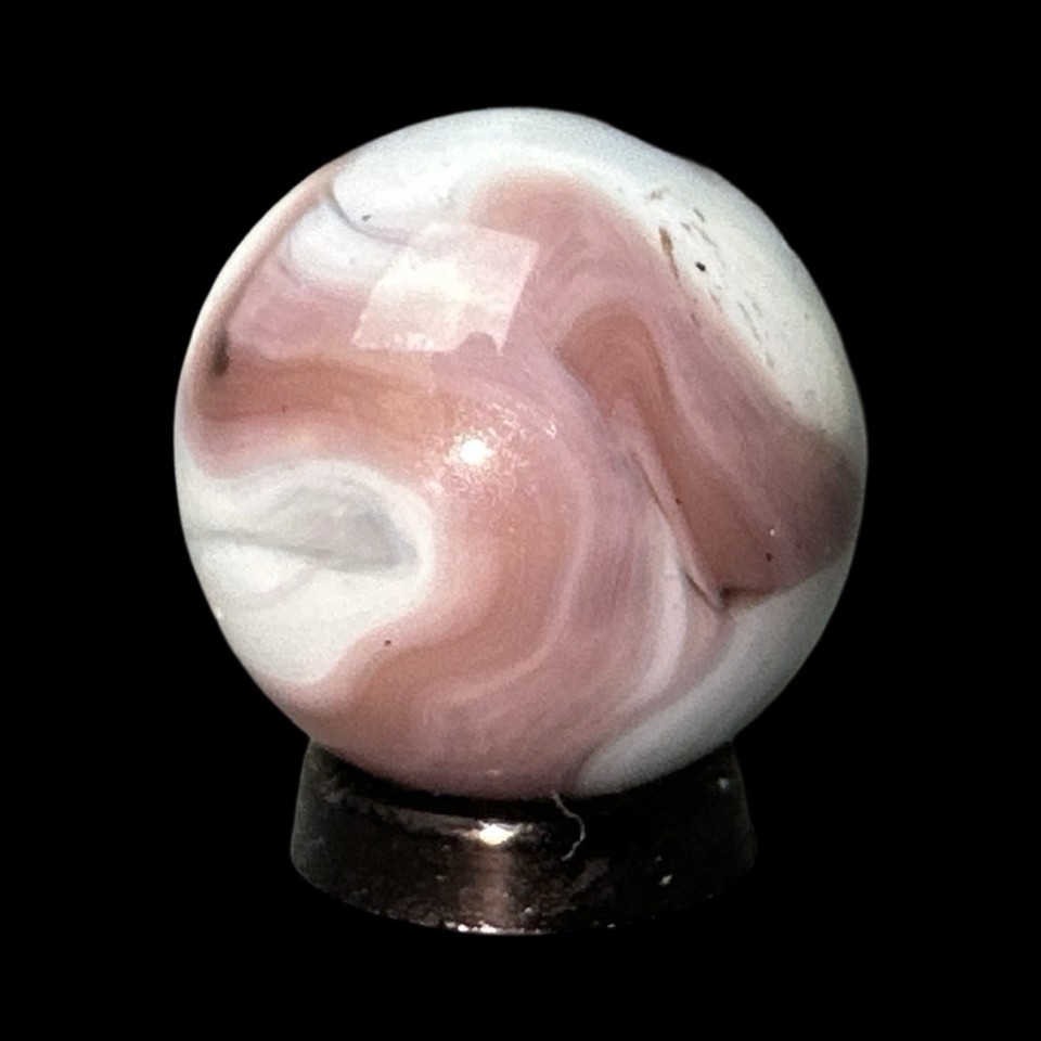 Lavender Purple Swirl Marble Alley Ravenswood .625” Vintage Marbles | eBay