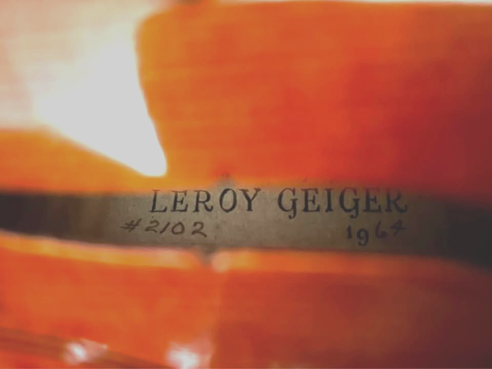 Viola 17 Inch - Leroy Geiger Mid Century Shop Instrument | eBay