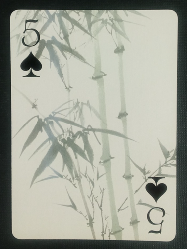 Masterpiece Playing Card Peaceful Koi 5 Spades | eBay