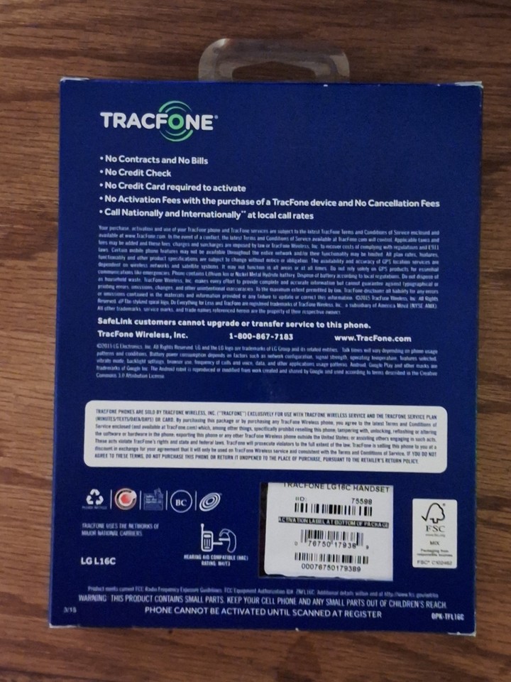 Tracfone LG LUCKY Andriod Smartphone 3G - New In Box | eBay