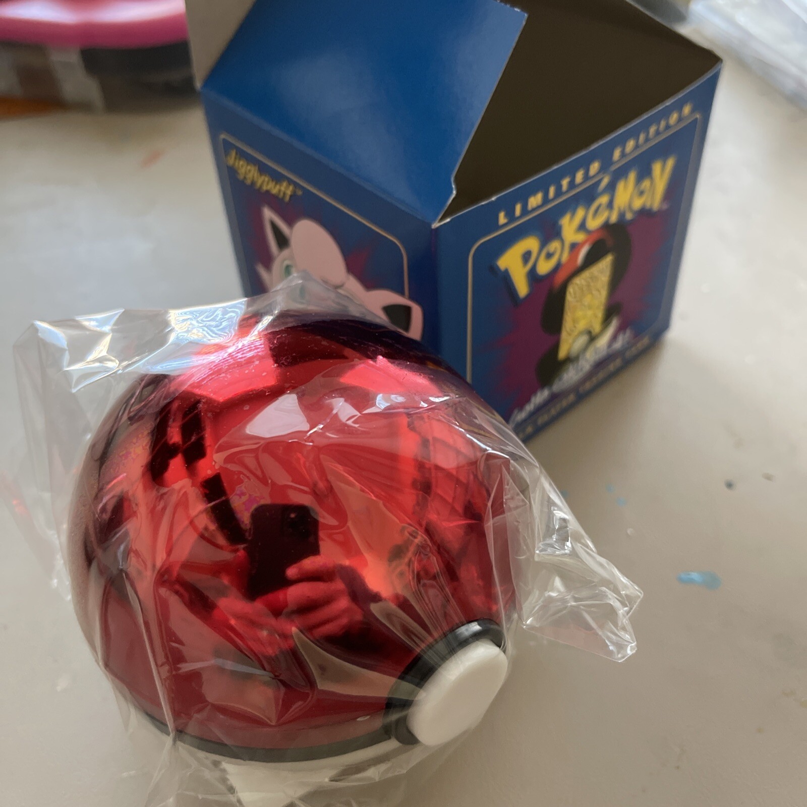 Pokemon 23k Gold Plated Trading Card Jigglypuff Pokeball Limited ...