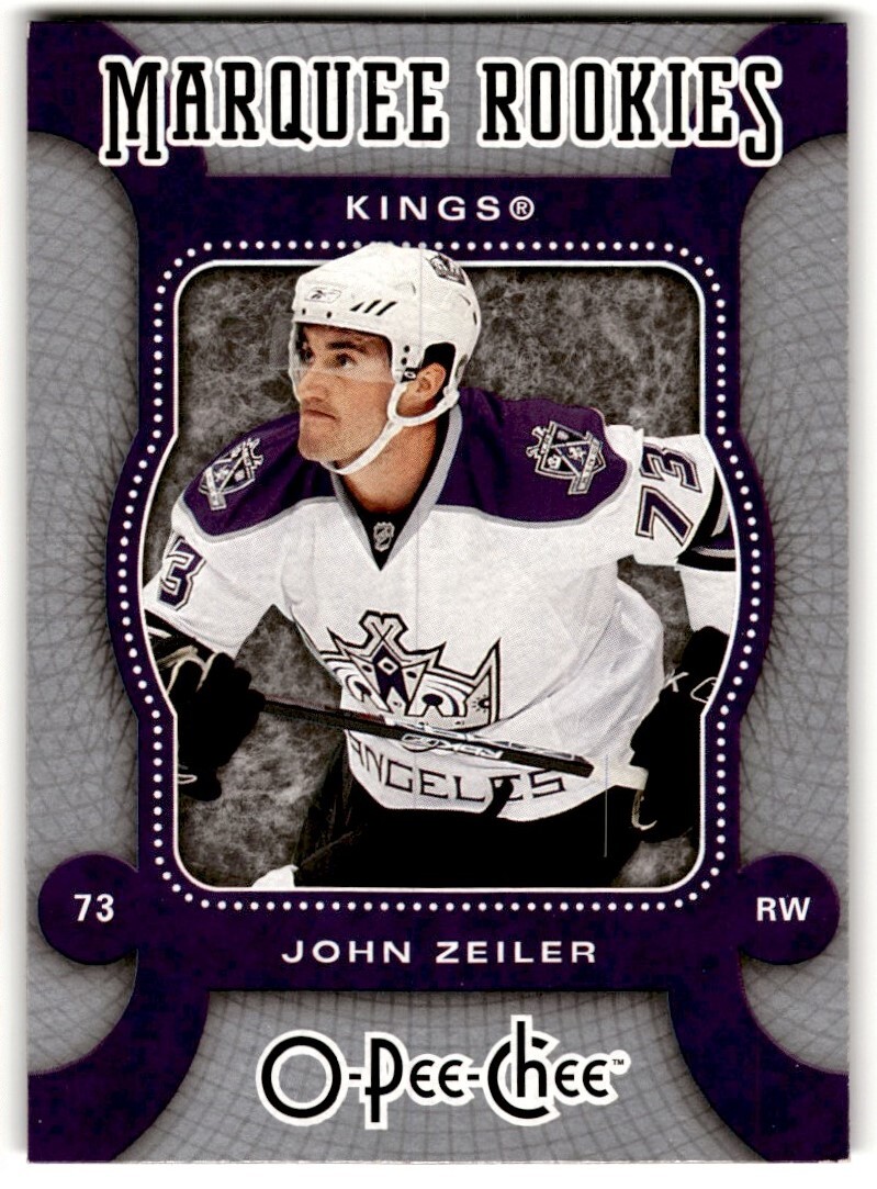 John Zeiler 2007-08 O-Pee-Chee Rookie #553 Los Angeles Kings | eBay