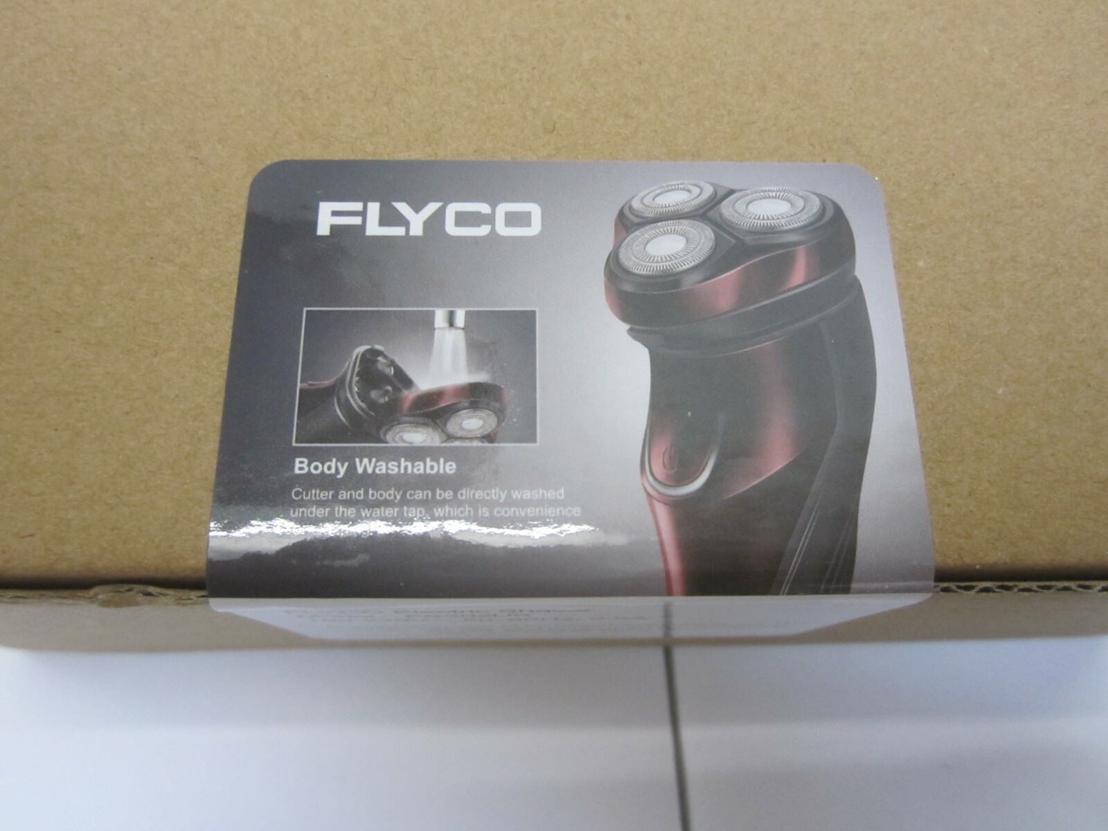 Flyco Electric Waterproof Rechargeable Floating Revolving Razor Shaver ...