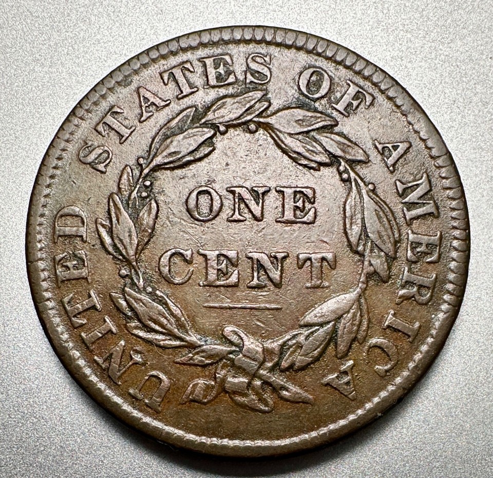 1835 HEAD OF 1836 LARGE CENT F/VF #8705 | eBay