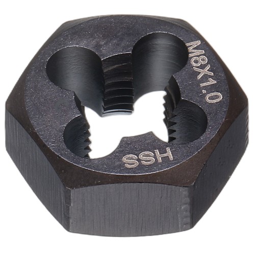 Hex Threading Die M8 x 1 Metric Thread Right Hand Screw Cutting Fixed ...