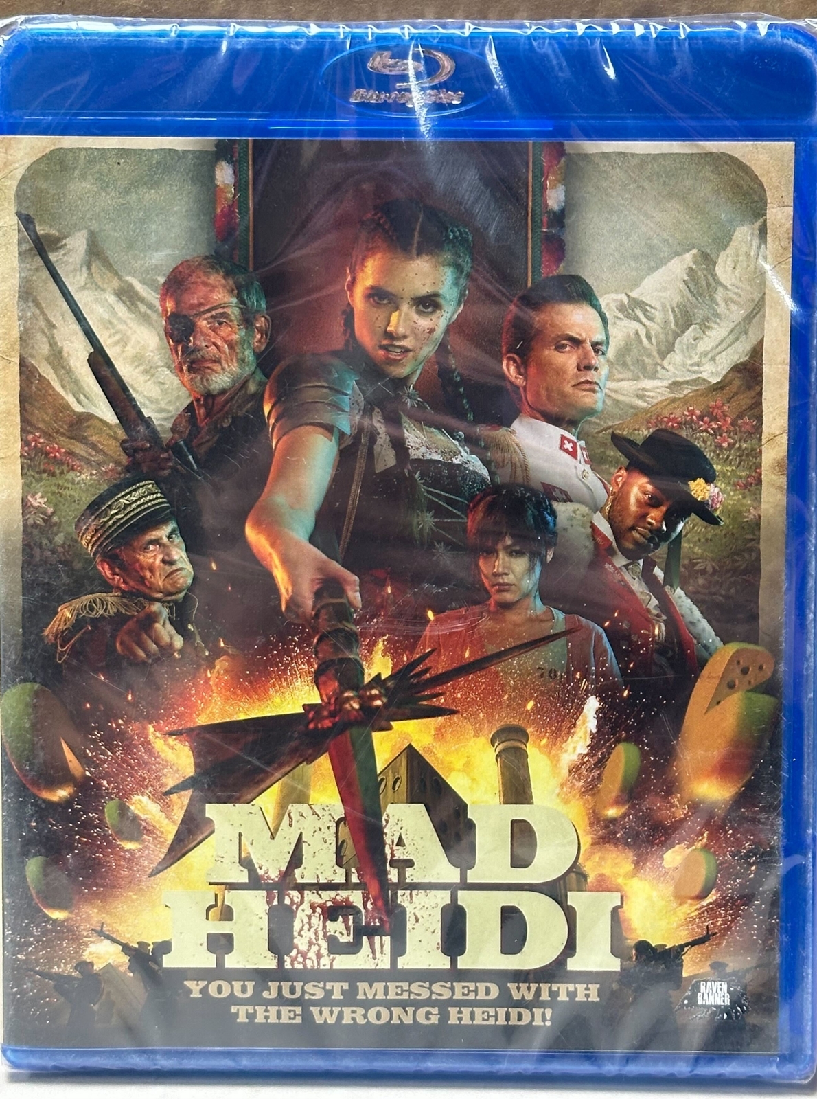 Mad Heidi (Blu-ray, 2021) NEW SEALED Action Comedy Raven Banner ...