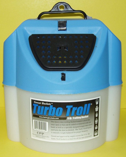 Challenge Trolling Bucket Plastic 8qt Turbo Troll Md# 50114 for sale ...