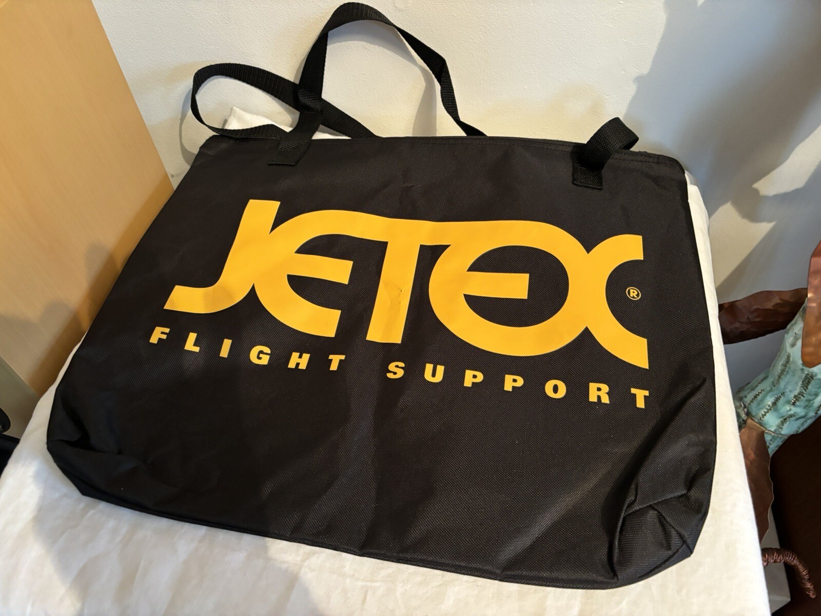 Airliner Collection Canvas Messenger Bag Tote - Geneva - Jetex - Ebace ...