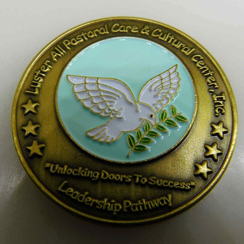 LEADERSHIP PATHWAY LUSTER ALL TRAINING CENTER OF HOPE CHALLENGE COIN | eBay