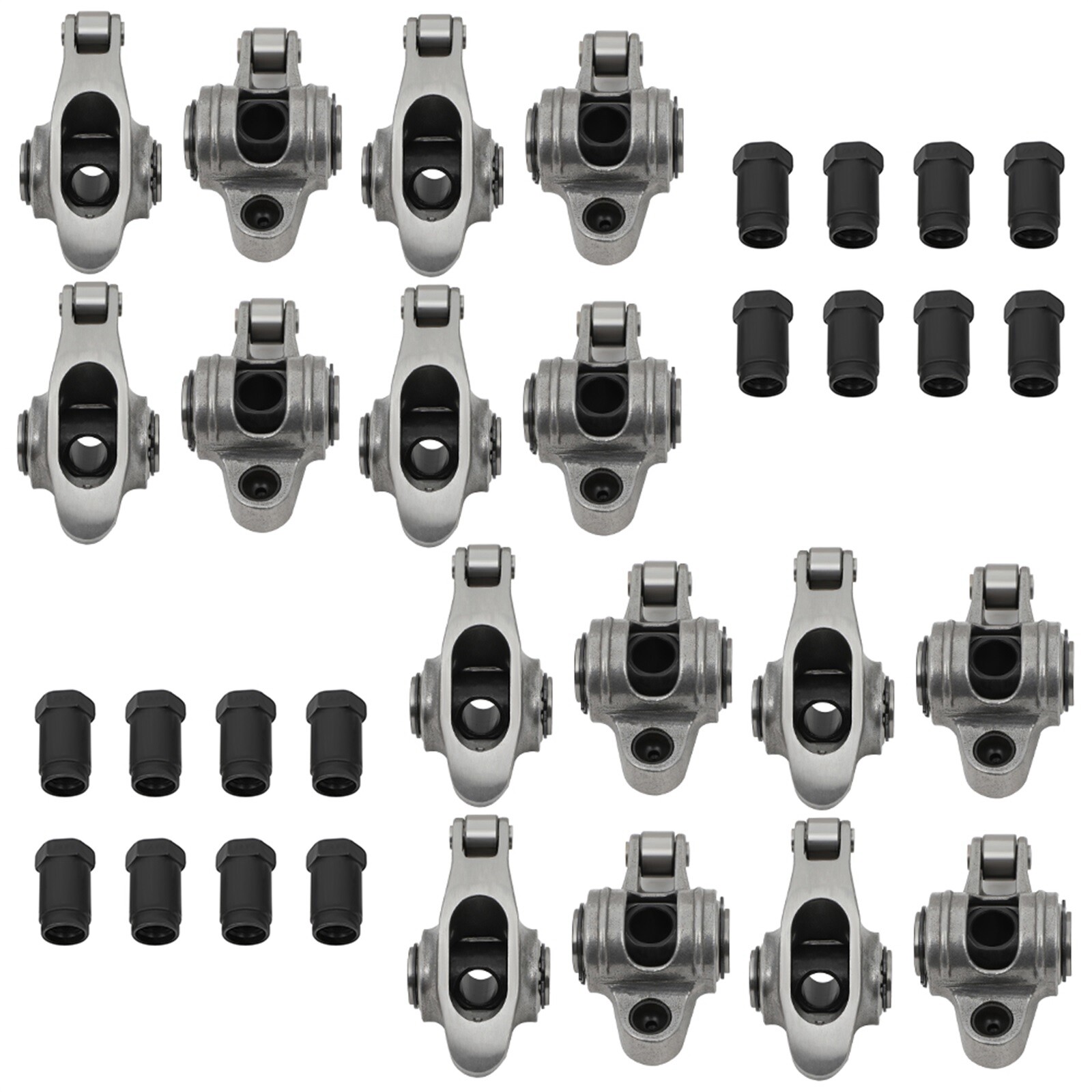 Stainless Steel Roller Rocker Arms For Chevy BBC 454 1.7 Ratio 7/16" | eBay