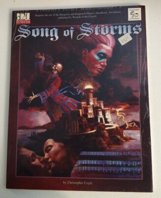 Song of Storms Adventure Book : 3rd Ed D&D (D20 System) | eBay