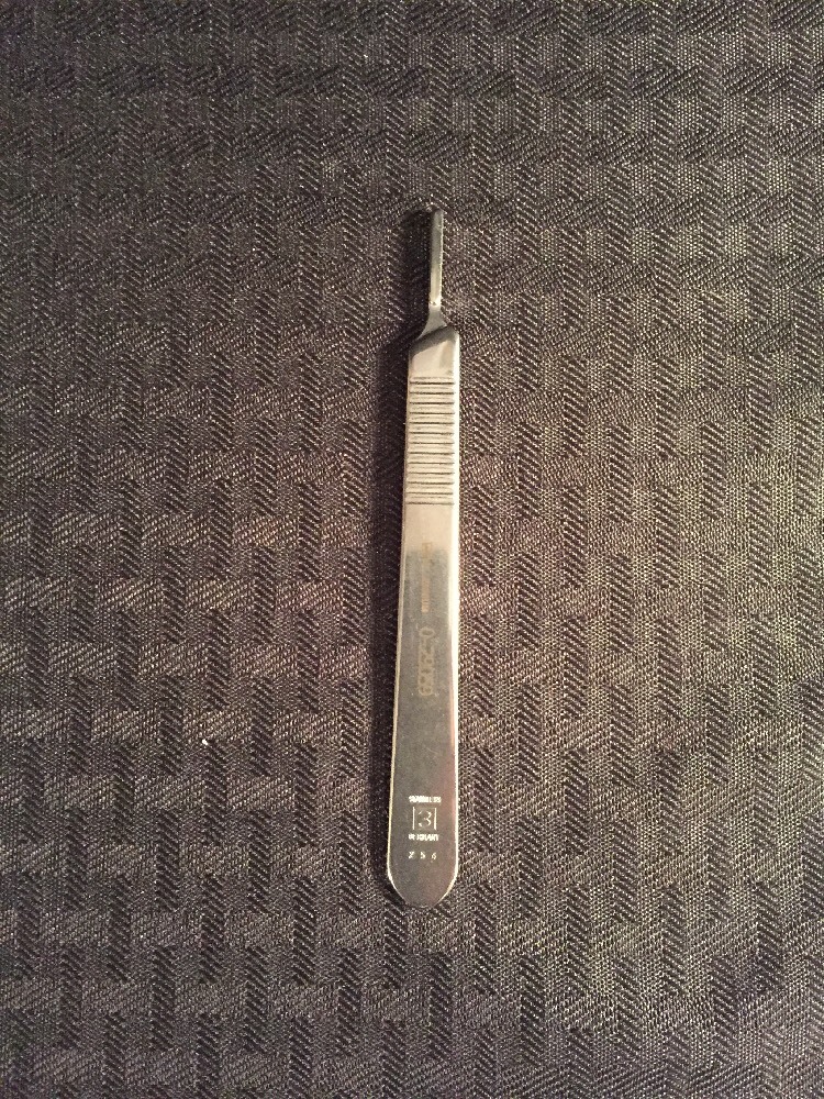 MILLENNIUM #3 Surgical Knife Handle w/ Ruler 5" 0-29059 Stainless ...