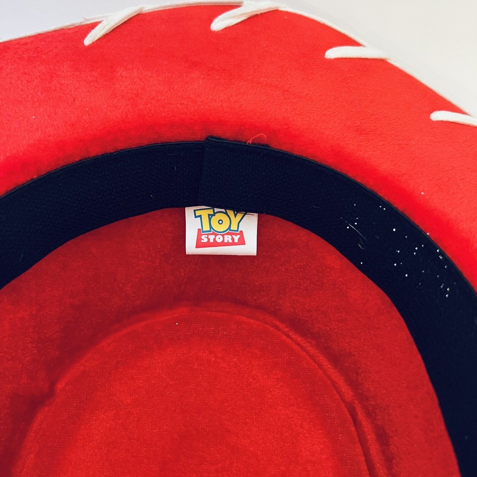 Disney Deluxe Toy Story Pixar Jessie Cowgirl Red Hat Costume Dress Up ...