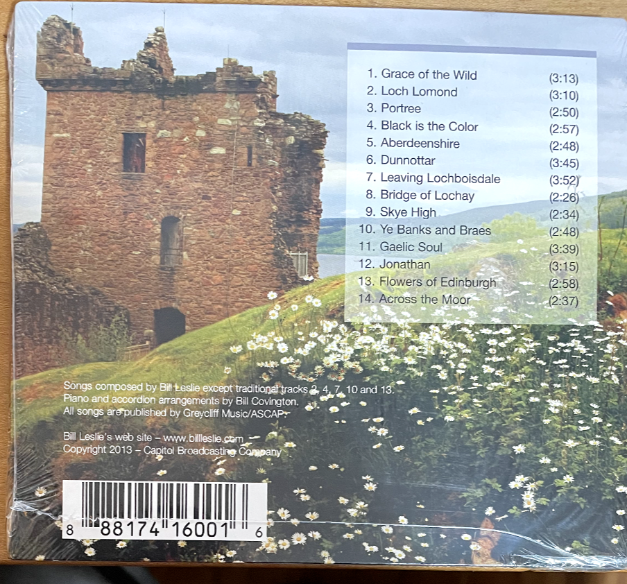 BILL LESLIE - SCOTLAND GRACE OF THE WILD - CD - *** NEW SEALED *** | eBay