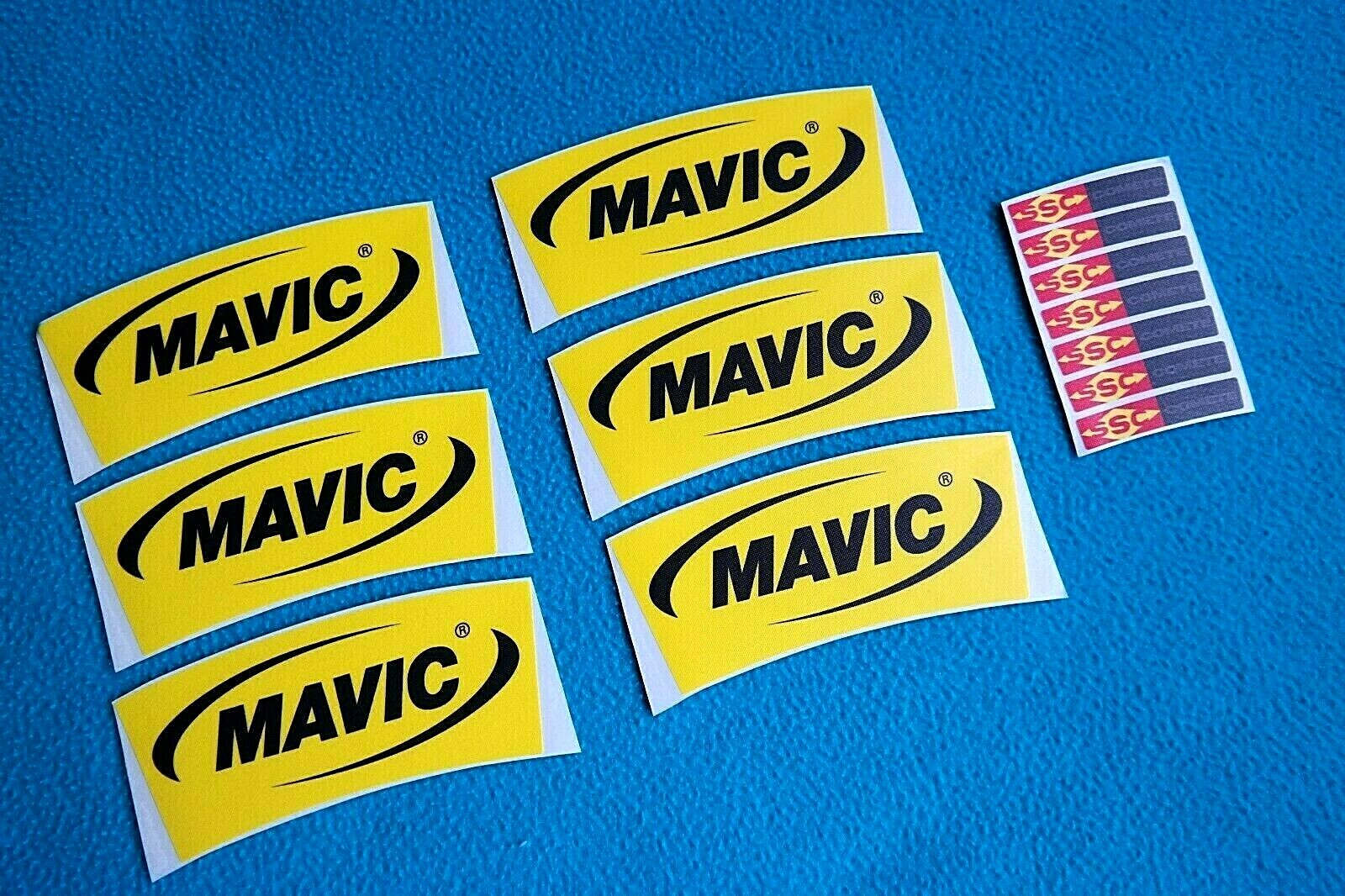 MAVIC COMETE OVAL MAVIC LOGO REPLACEMENT DECAL SET FOR 1 DISC! | eBay