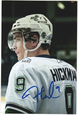 Justin Hickman Autographed 4x6 Color Photo Seattle Thunderbirds #9 ...