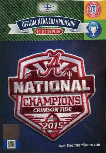 2015 ALABAMA CRIMSON TIDE NCAA COLLEGE FOOTBALL NATIONAL CHAMPS ...