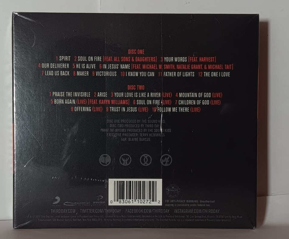 THIRD DAY - LEAD US BACK Deluxe Edition DOUBLE CD NEW!!! SEALED!!! | eBay