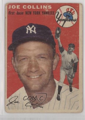 1954 Topps Joe Collins #83 | eBay