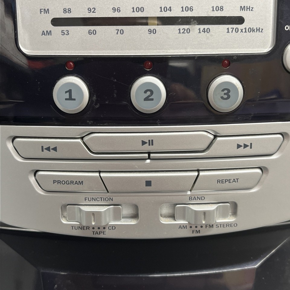 Magnavox 3 CD Changer MAS85 Hi-Fi Cassette And AM/FM Stereo Radio | eBay