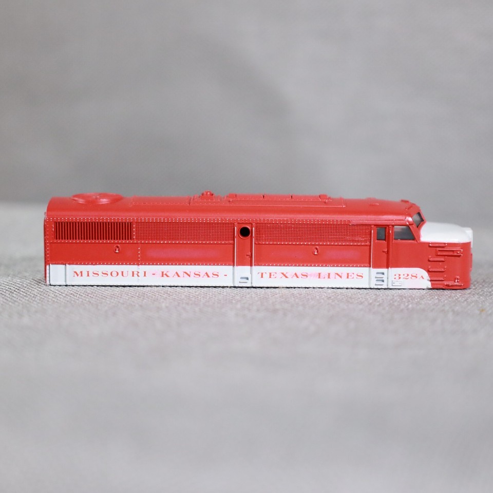 Vtg N Scale Atlas MKT Missouri Kansas Texas Lines 328A F7 Diesel Loco ...
