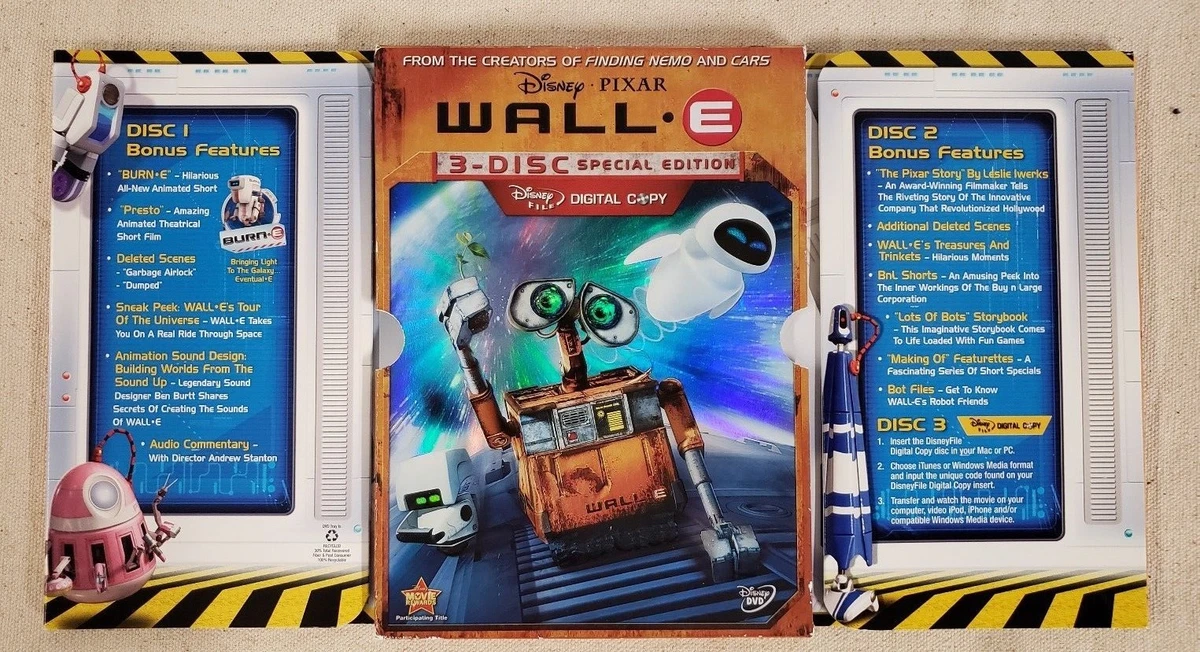 Wall E 3 Dvds Disc 2