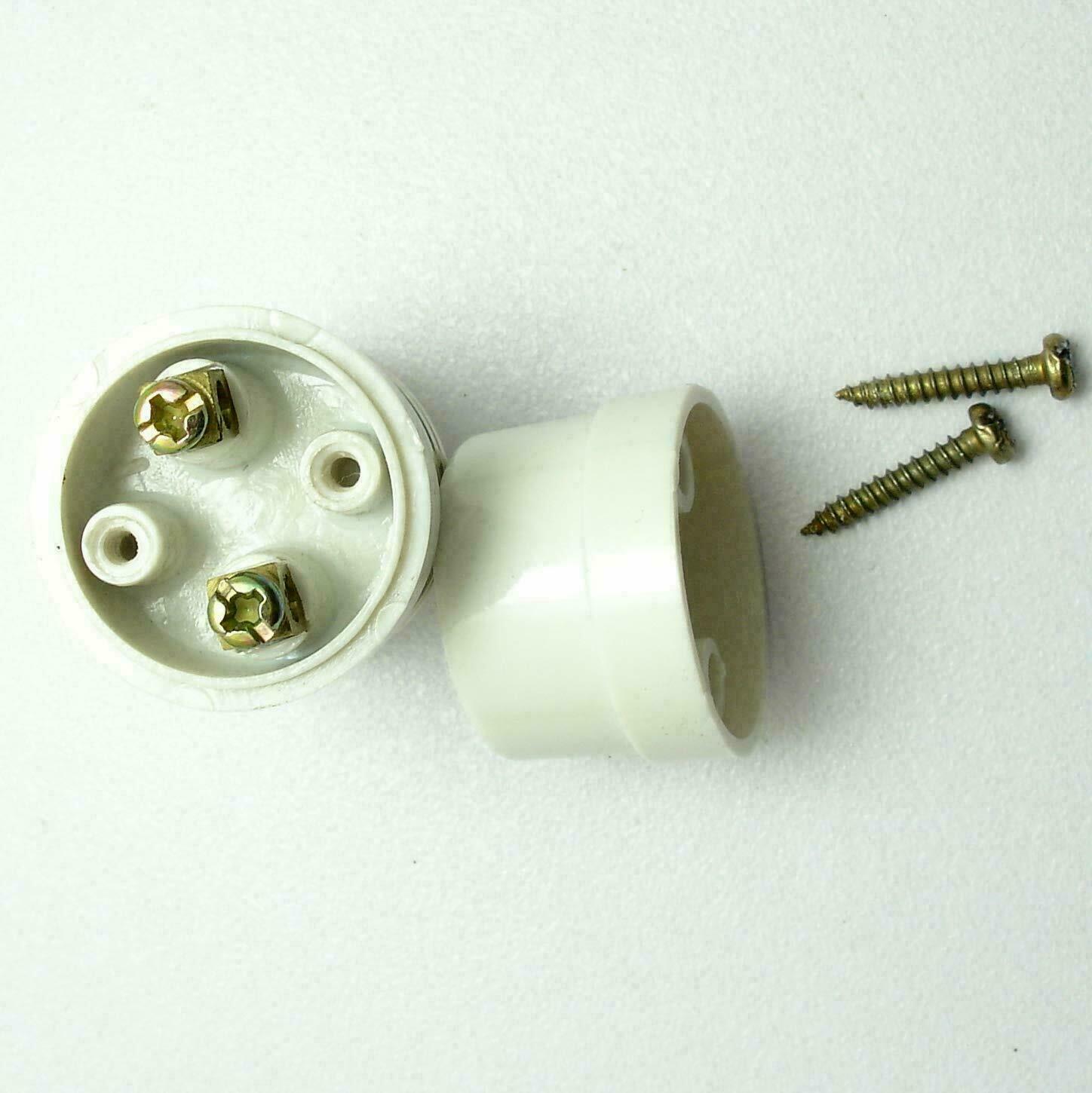 E27 Adaptor Plug Connector Lamp Socket Extension Edison Screw Light ...