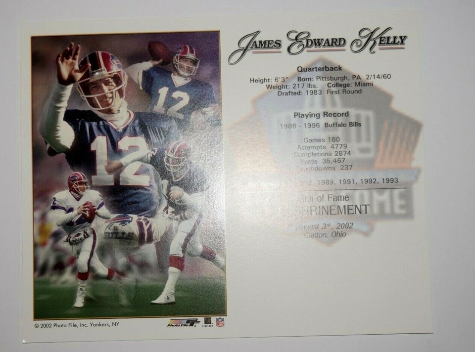 HALL OF FAME ENSHRINEMENT: James Edward Kelly, Action Collage, Aug 03 ...