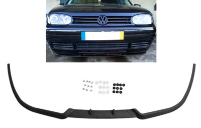 Fits for VW Golf MK4 4 IV Front Bumper Cup Chin Spoiler Lip Valance ...