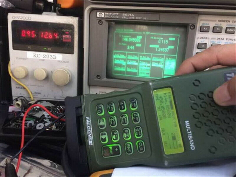 NEW Version 15W TRI AN/PRC 152 Multiband 12.6V Handheld MBITR Radios ...