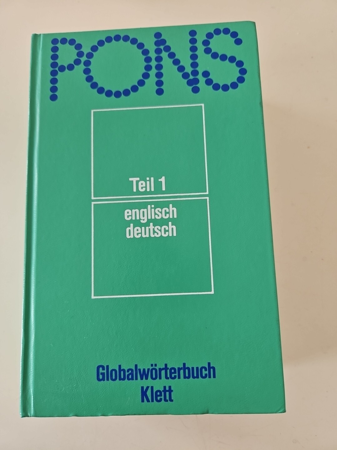 PONS Wörterbuch für Schule und Studium. ENGLISCH- DEUTSCH Teil 1. Neu ...