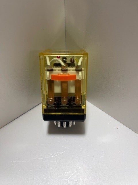 IDEC RR3PA-ULC-AC24V 3PDT 11-Pin 10A Power Relay w/ Indicator & Check ...