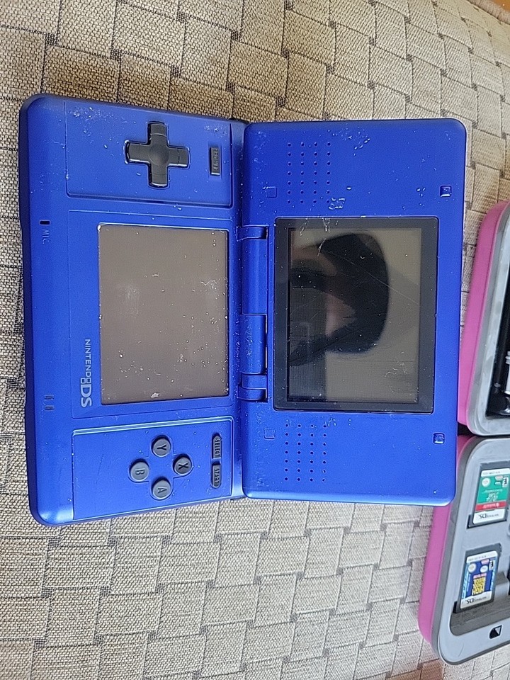 Original Nintendo DS Blue Console - Cracked Screen | eBay