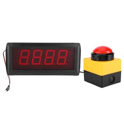 Countdown Timer,10 Seconds LED Digital Display Timer,with Remote ...