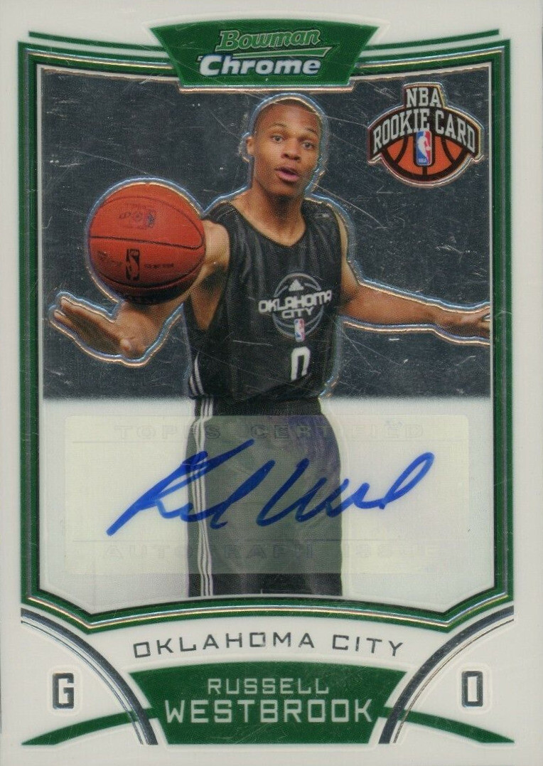 2008-09 Bowman Draft Picks & Stars - Chrome NBA Rookie Card Autograph ...