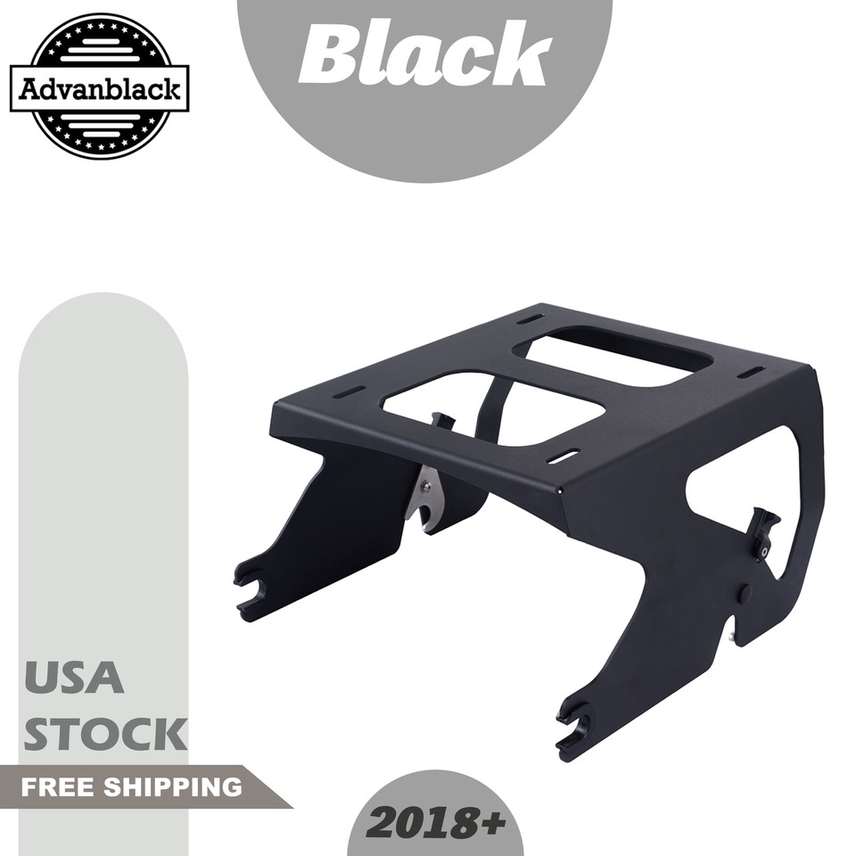Advan Black Solo Tour Pack Mount Fits M8 Harley Low Rider S/ ST, Sport ...