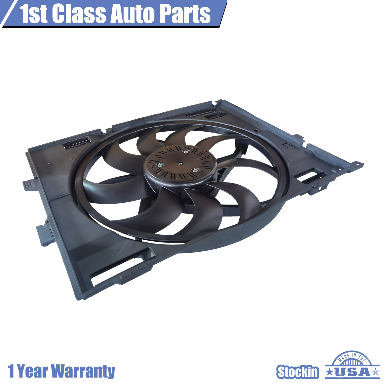 Radiator Cooling Fan Assembly fits BMW 2 series 3 series 4 series ...