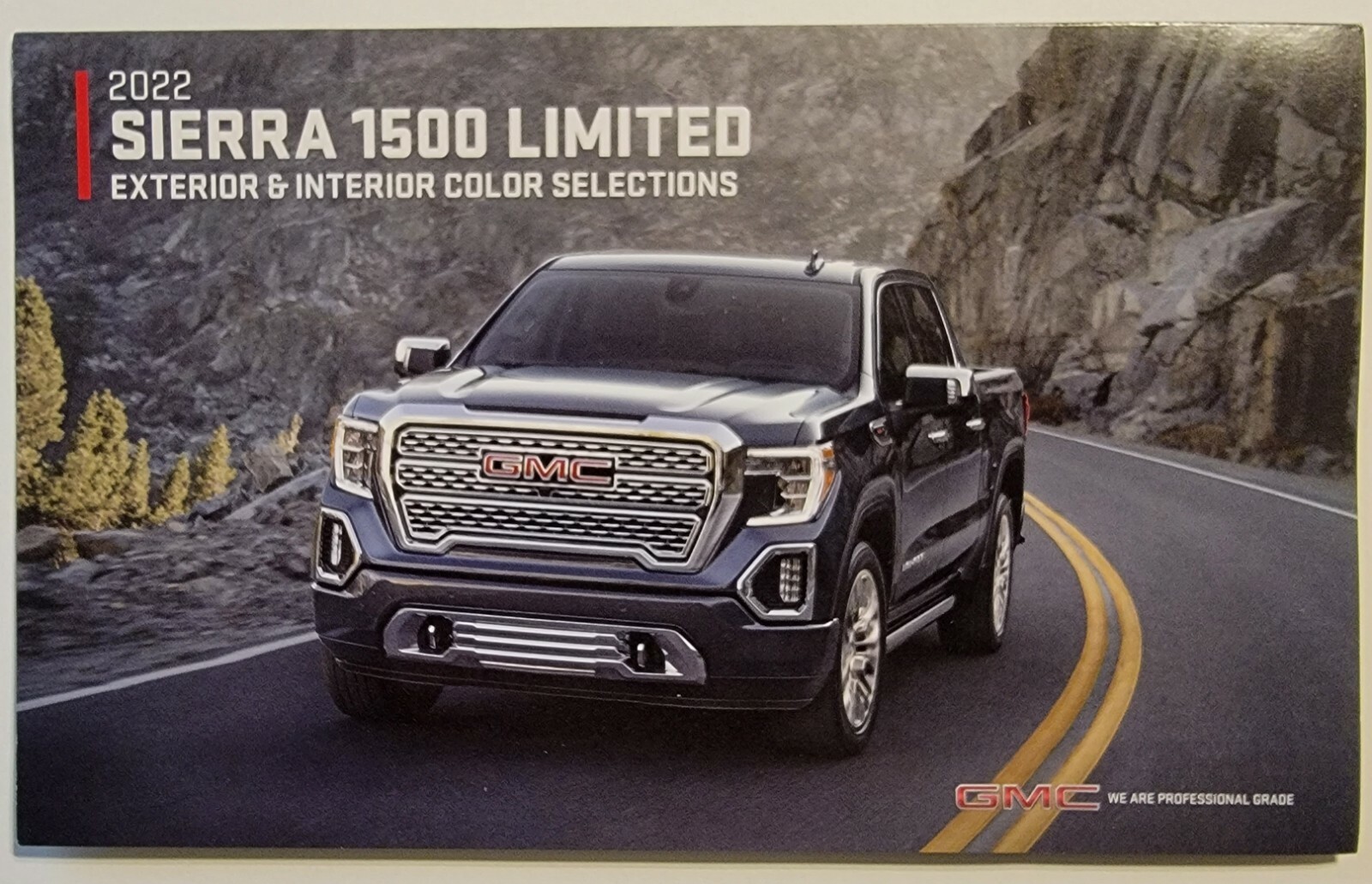 2022 GMC TRUCK DENALI AT4 SLT SLE FACTORY COLOR CHIP BROCHURE USA | eBay